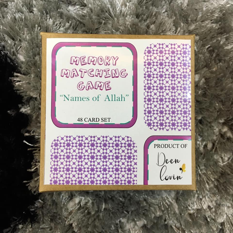 99 Names Of Allah Memory Game – HADIYA