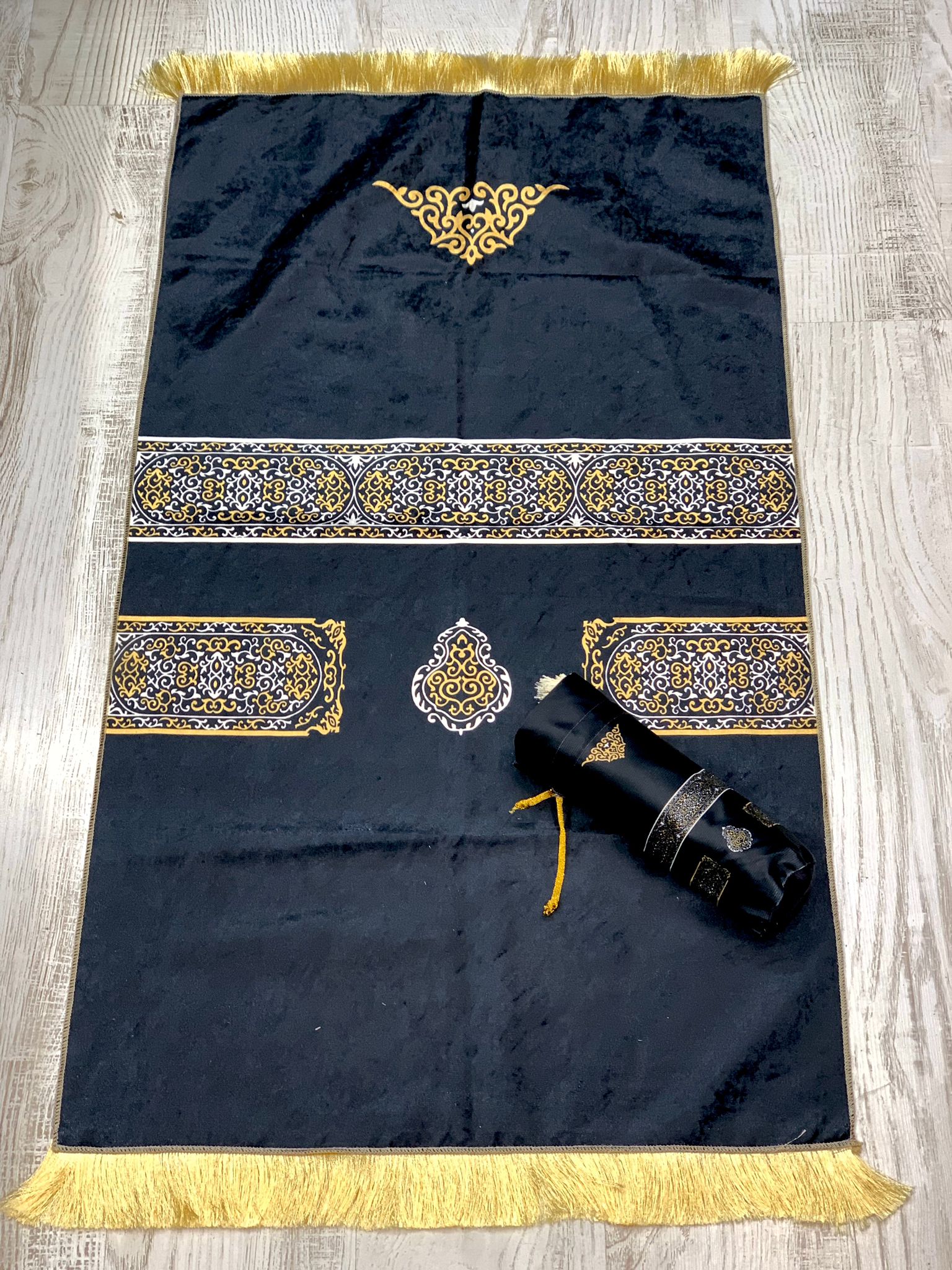 Printed Prayer Mats with Pouch and Tasbeeh – HADIYA